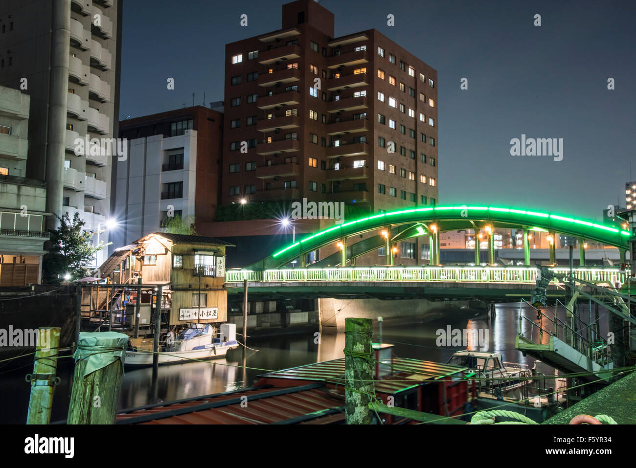 Kanda river boat hi-res stock photography and images - Alamy