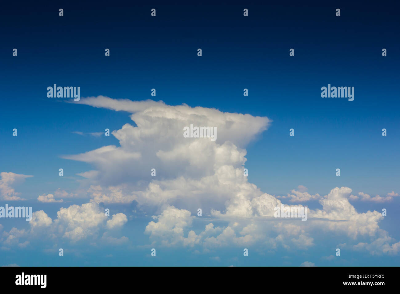 sky over cloud layer air view background only Stock Photo - Alamy