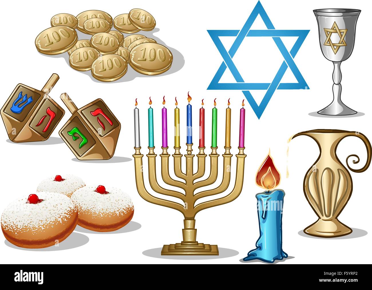 Jewish Holiday Symbols