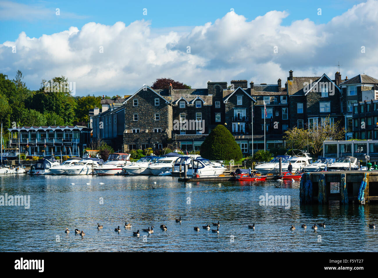 Bowness bay pier hi-res stock photography and images - Alamy