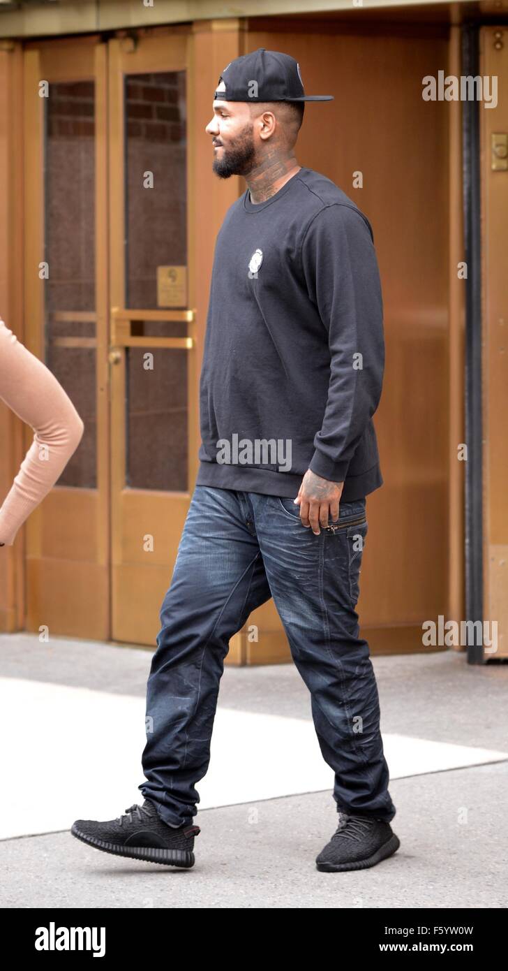 Jayceon Terrell Taylor aka The Game leaving Z100 Featuring: The Game ...