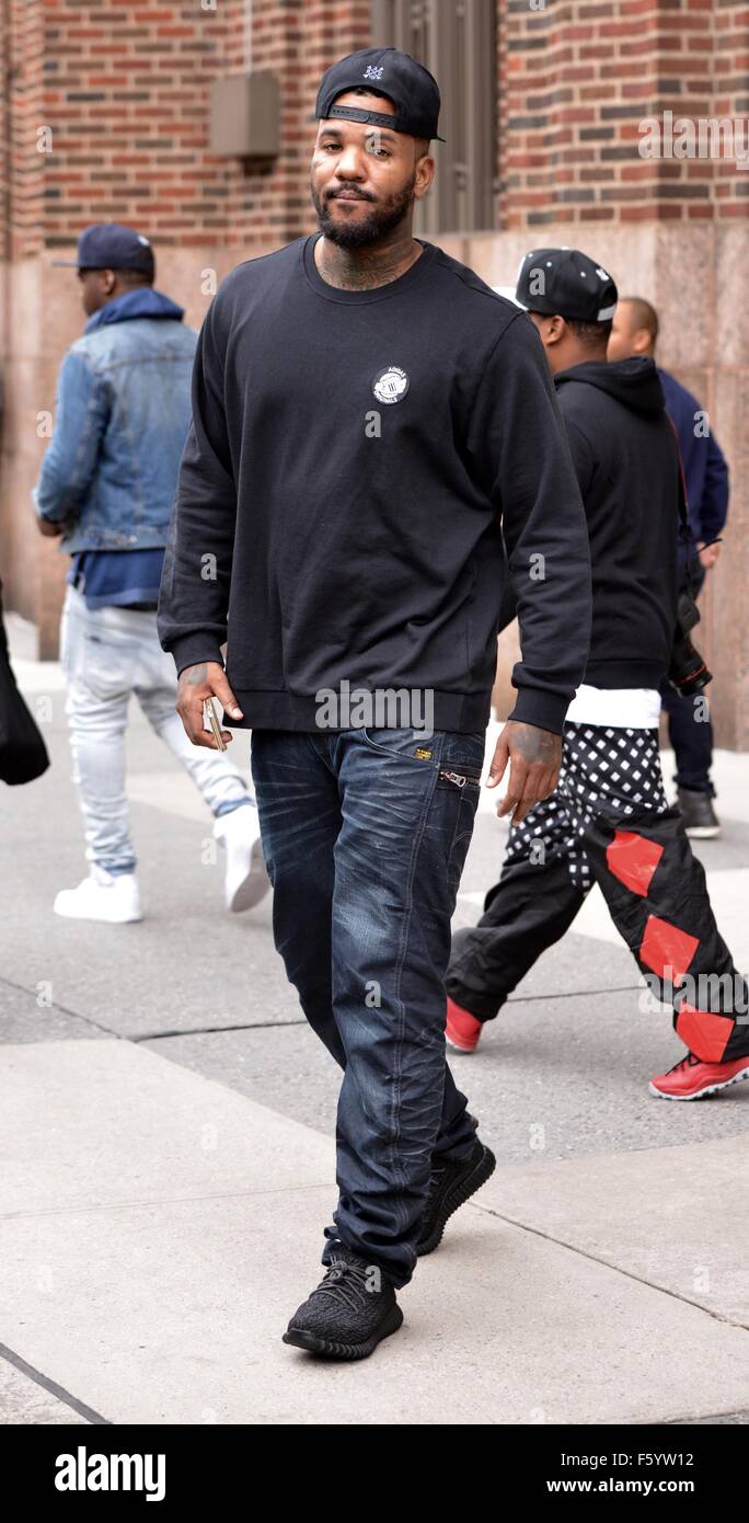 Jayceon Terrell Taylor aka The Game leaving Z100 Featuring: The Game ...