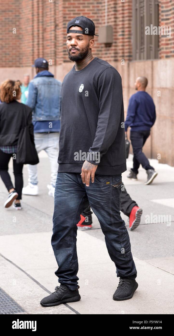 Jayceon Terrell Taylor aka The Game leaving Z100 Featuring: The Game ...