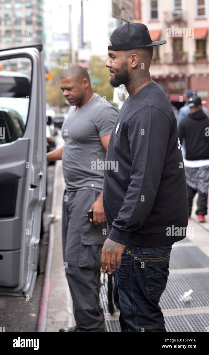 Jayceon Terrell Taylor aka The Game leaving Z100 Featuring: The Game ...