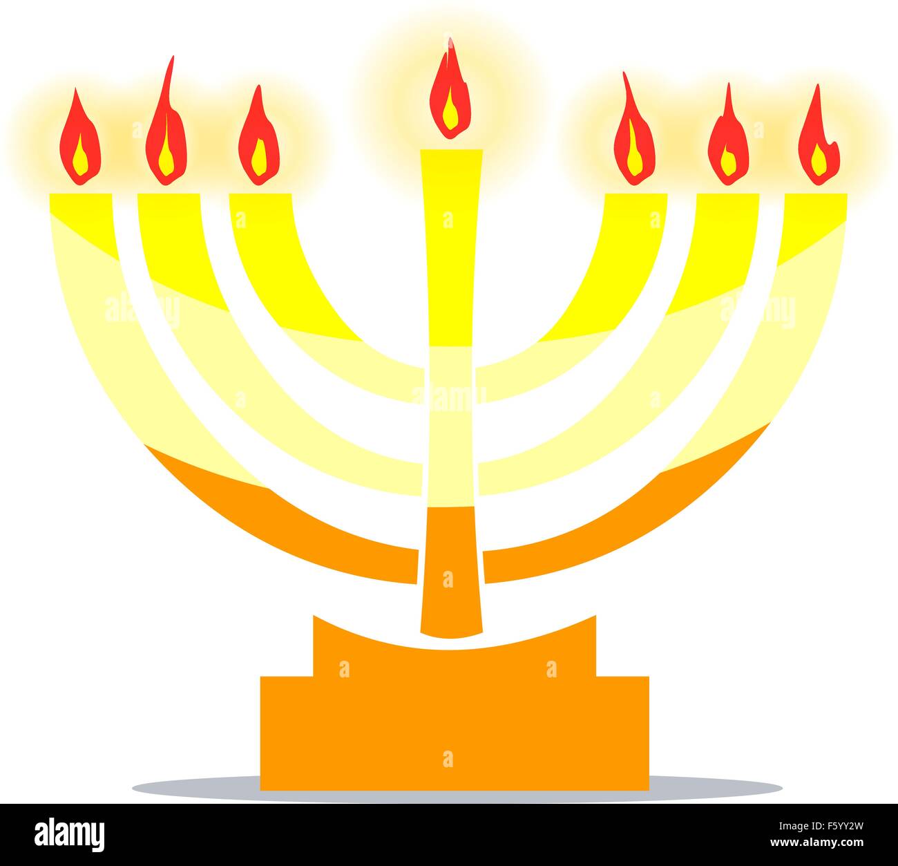 Jewish temple lamp Stock Vector Images - Alamy