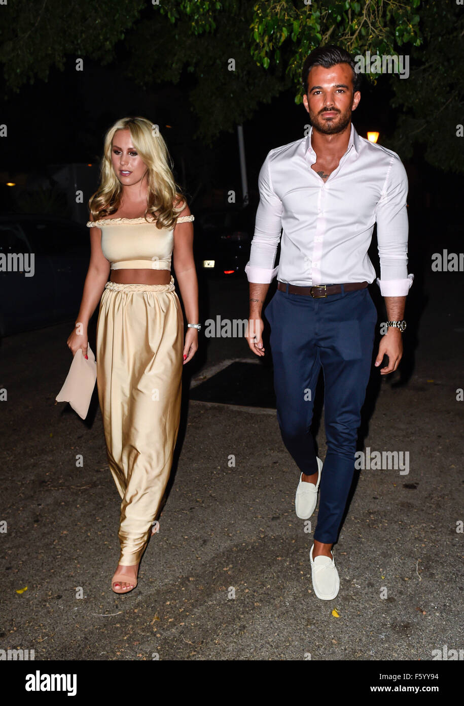 TOWIE stars arrive at Funky Buddha nightclub in Marbella to film "The ...
