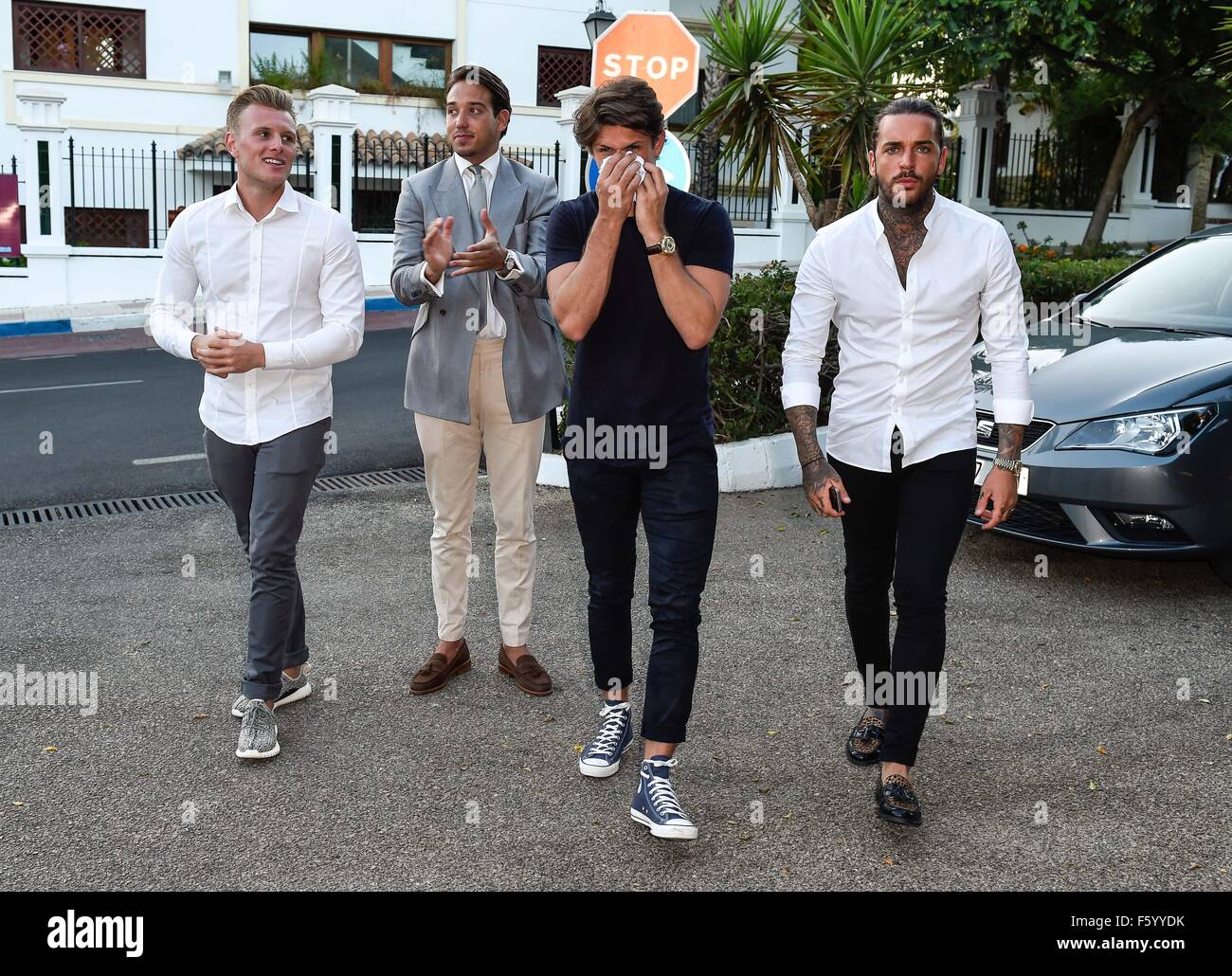 TOWIE stars arrive at Funky Buddha nightclub in Marbella to film "The ...