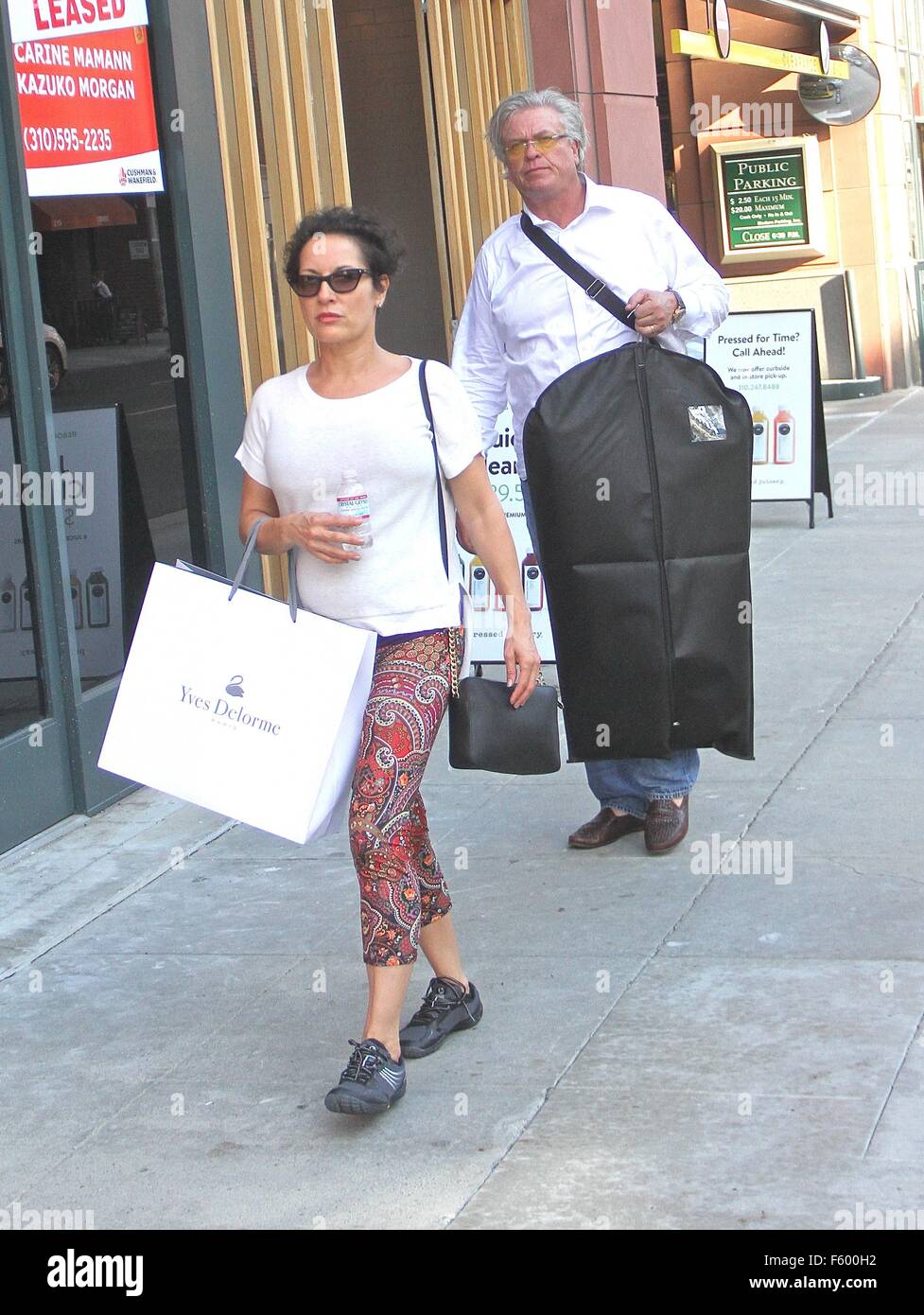 Stand-up comedian Ron White goes shopping in Beverly Hills with his ...