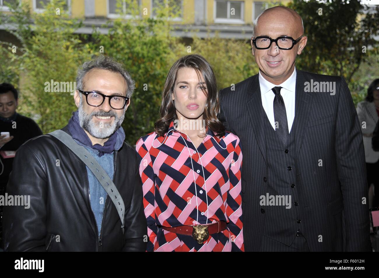 Milan Fashion Week Spring/Summer 2016 - Gucci - Front Row Featuring ...