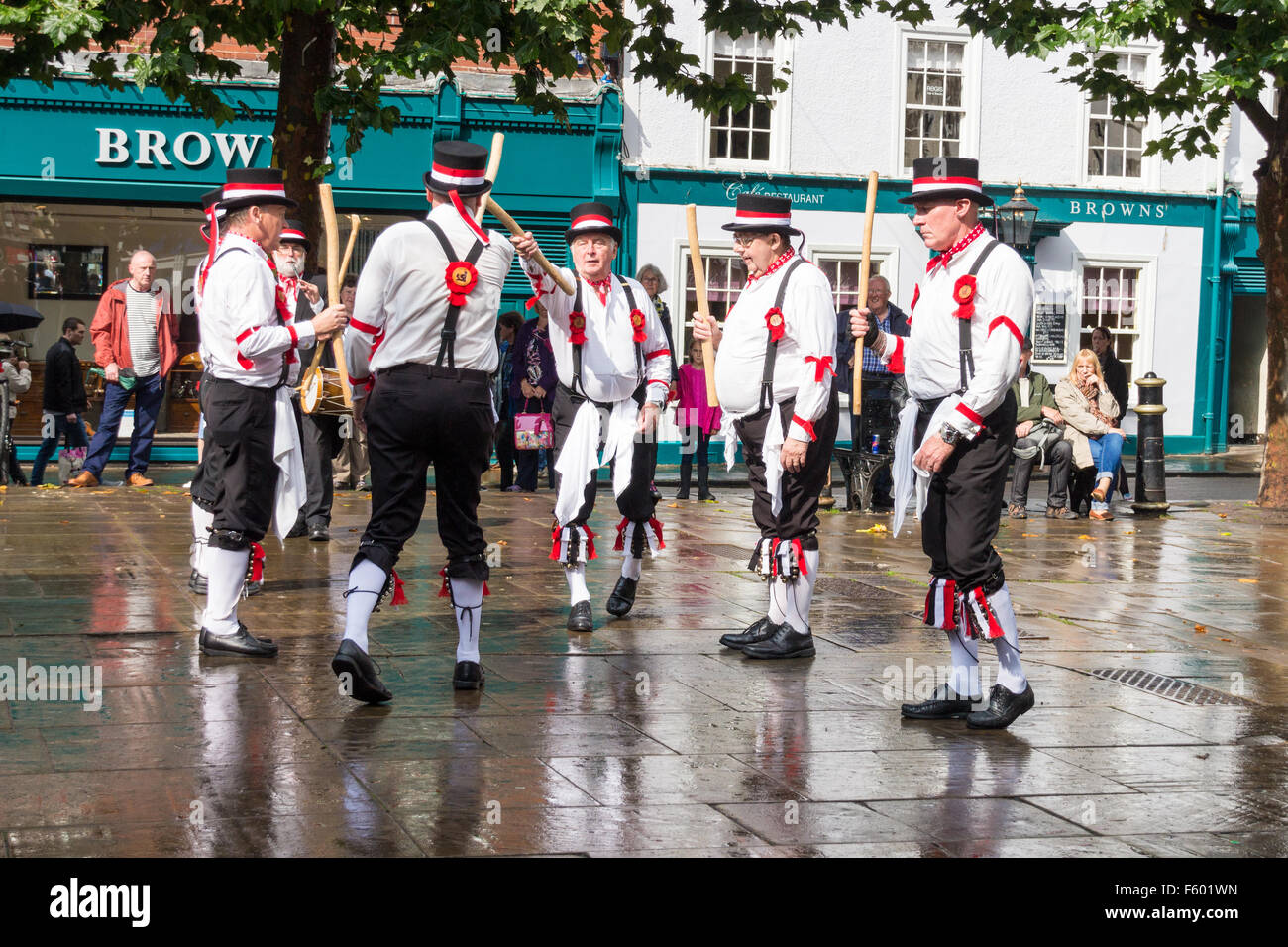 Morris dancing at the York festival of traditional dance Stock Photo ...