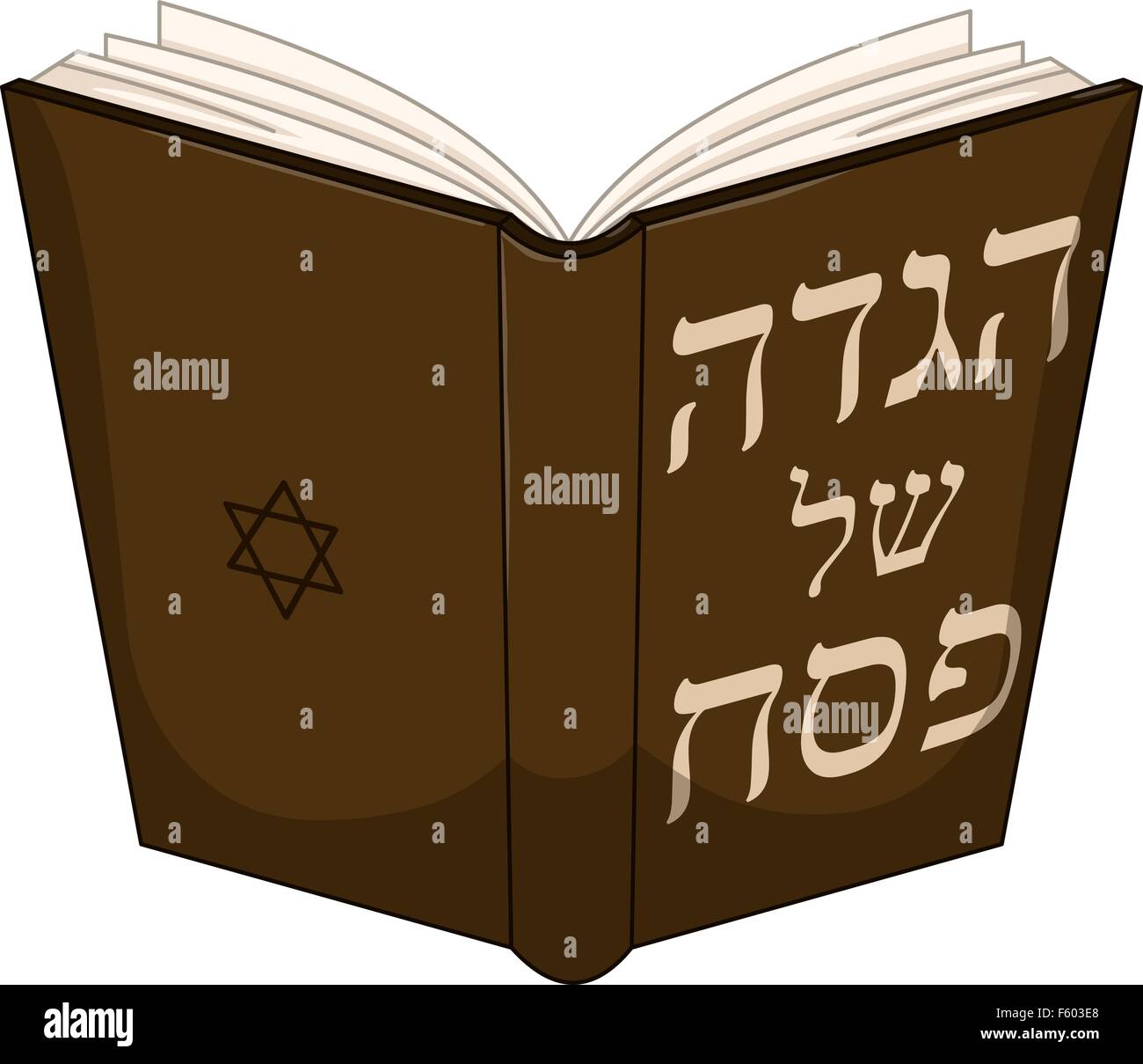 Vector illustration of Haggadah the story of Passover Stock Vector ...