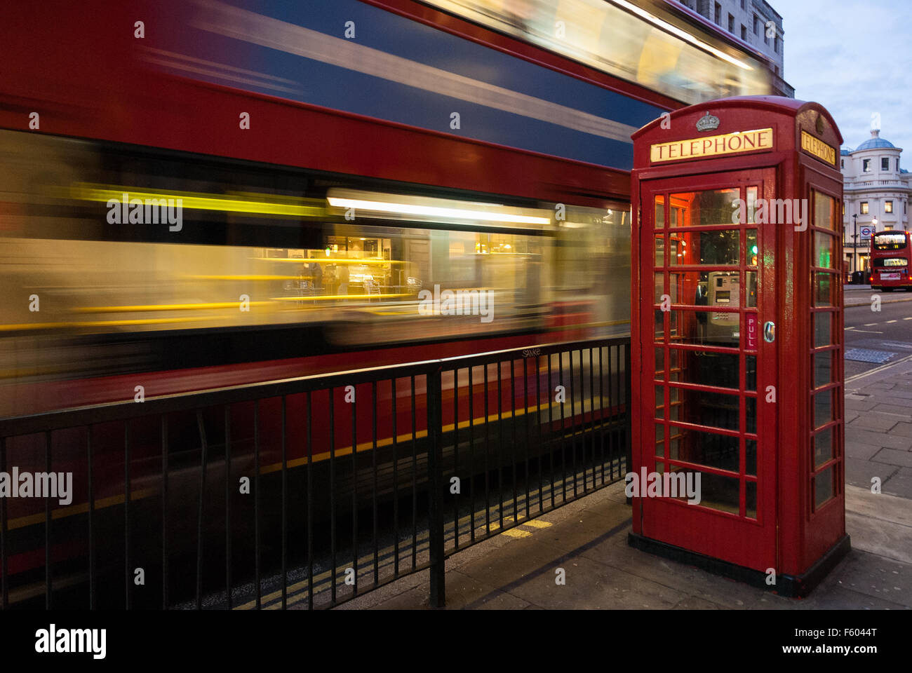 Phone box at night hi-res stock photography and images - Alamy