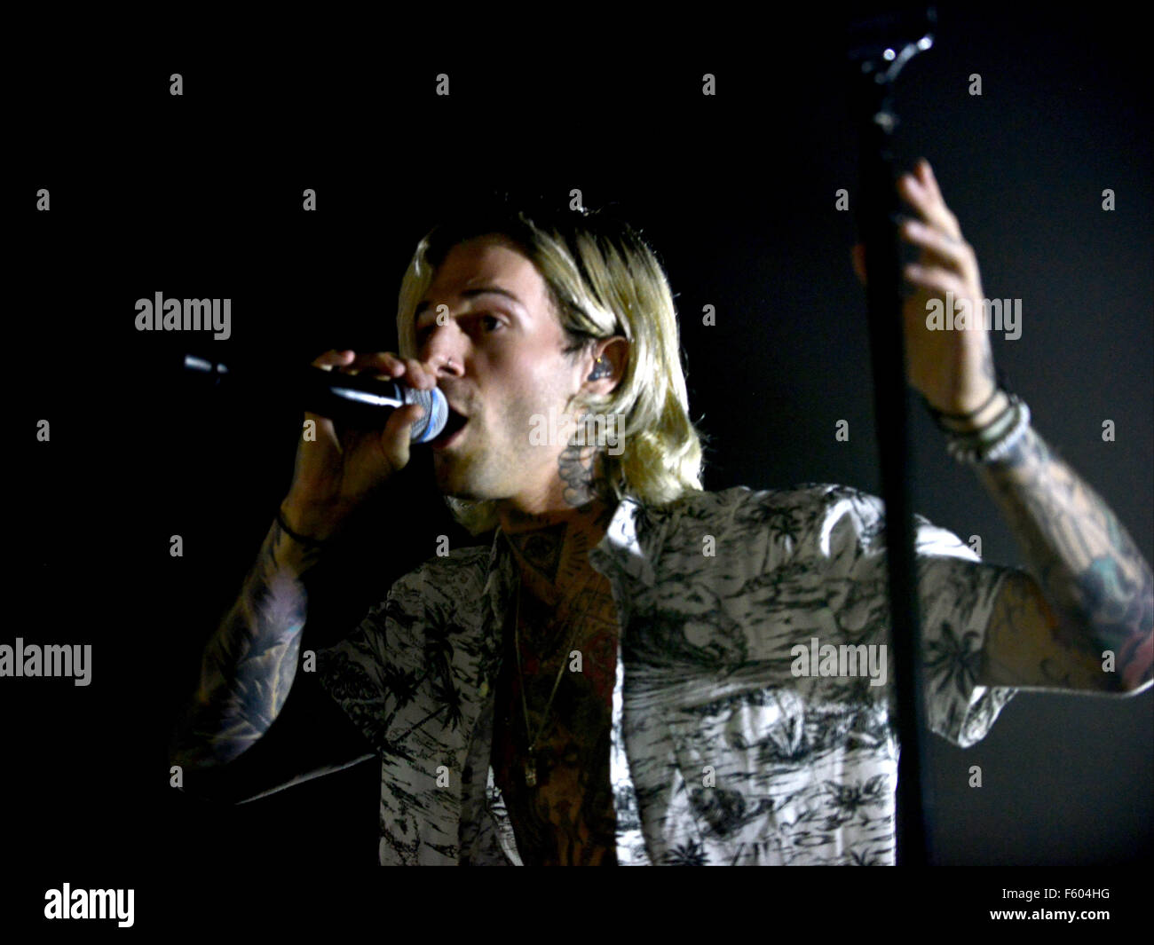 The NBHD performing at The Fillmore Miami Beach at Jackie Gleason ...