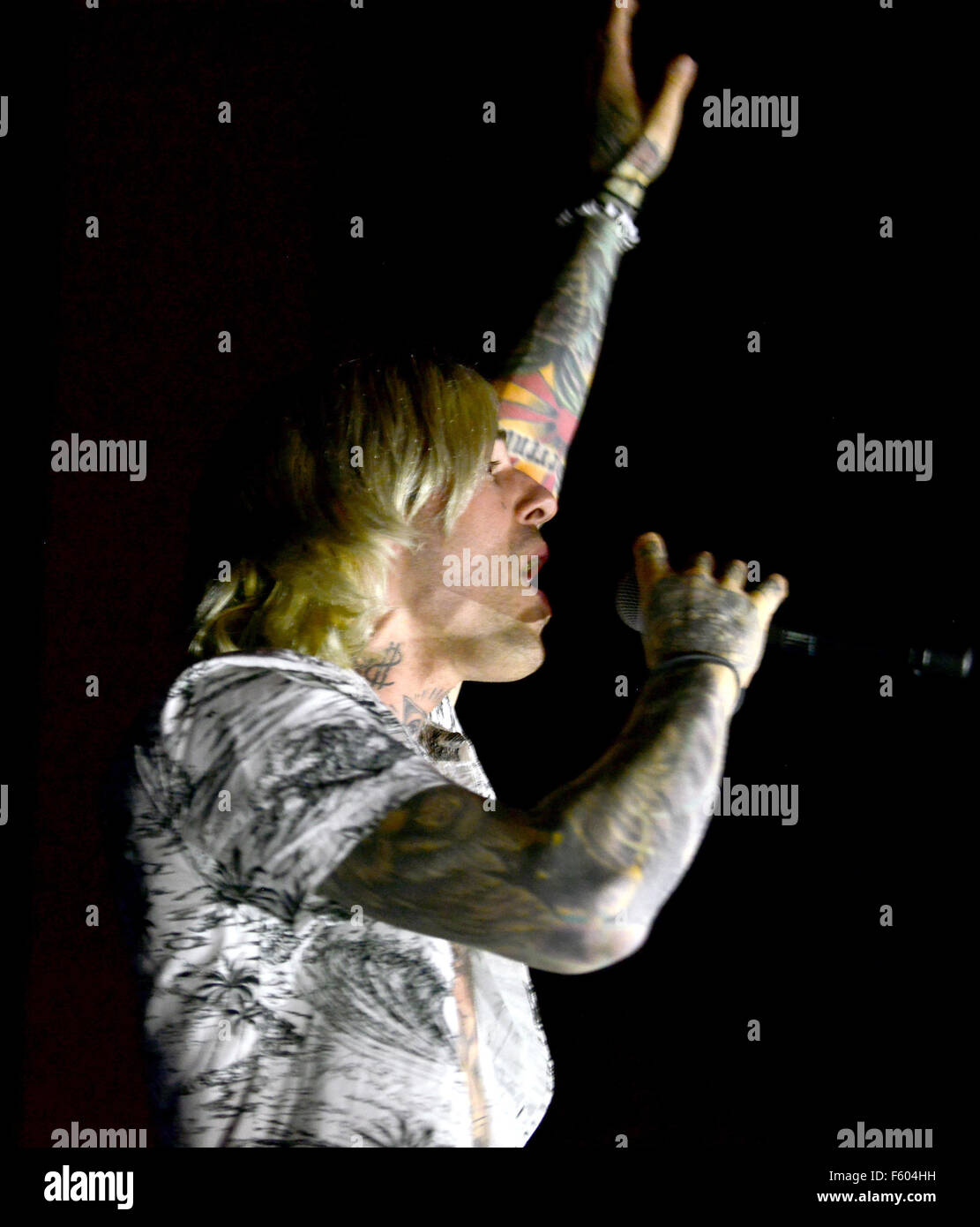 The NBHD performing at The Fillmore Miami Beach at Jackie Gleason ...