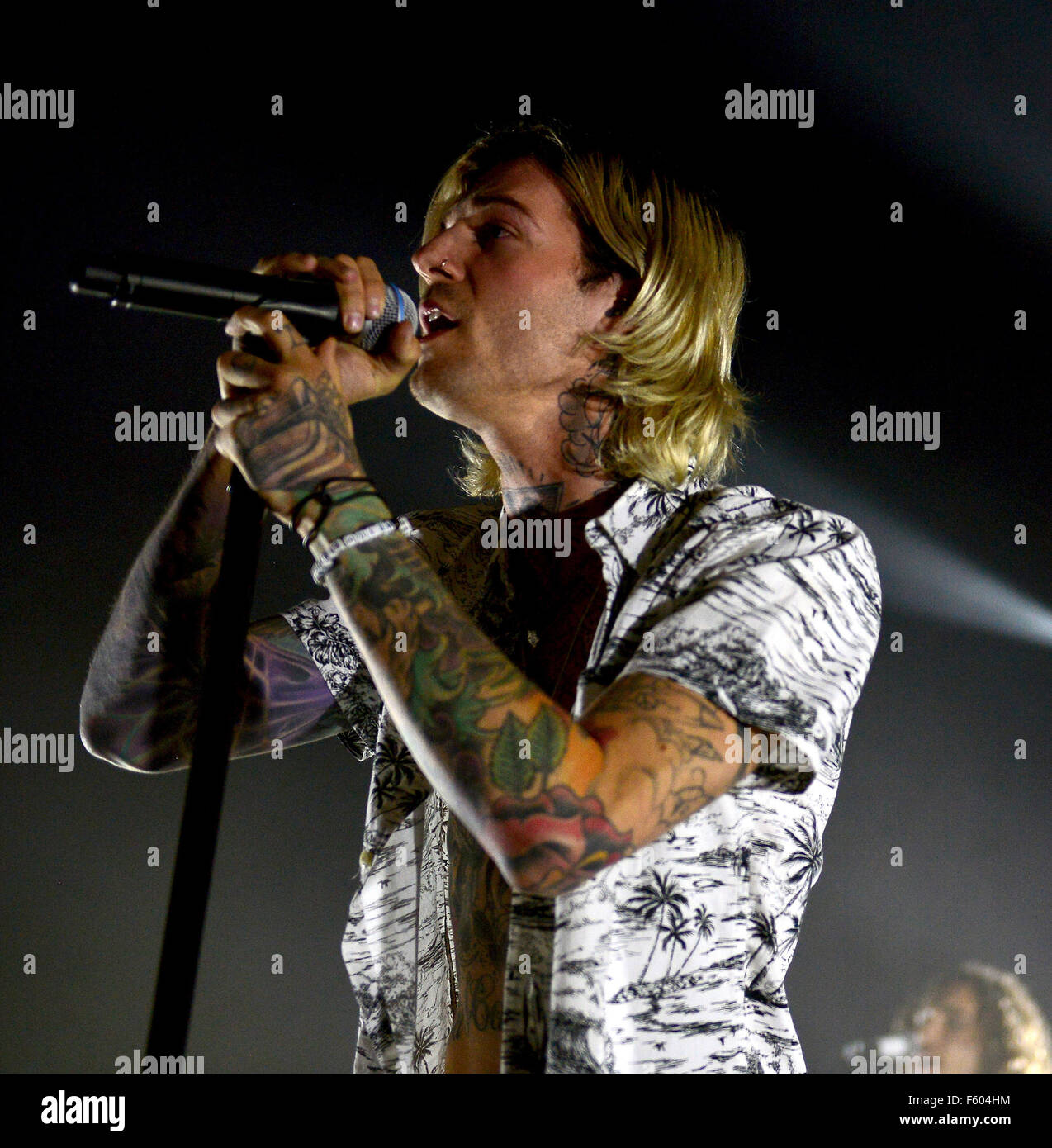 The NBHD performing at The Fillmore Miami Beach at Jackie Gleason ...