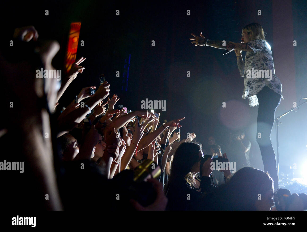 The NBHD performing at The Fillmore Miami Beach at Jackie Gleason ...