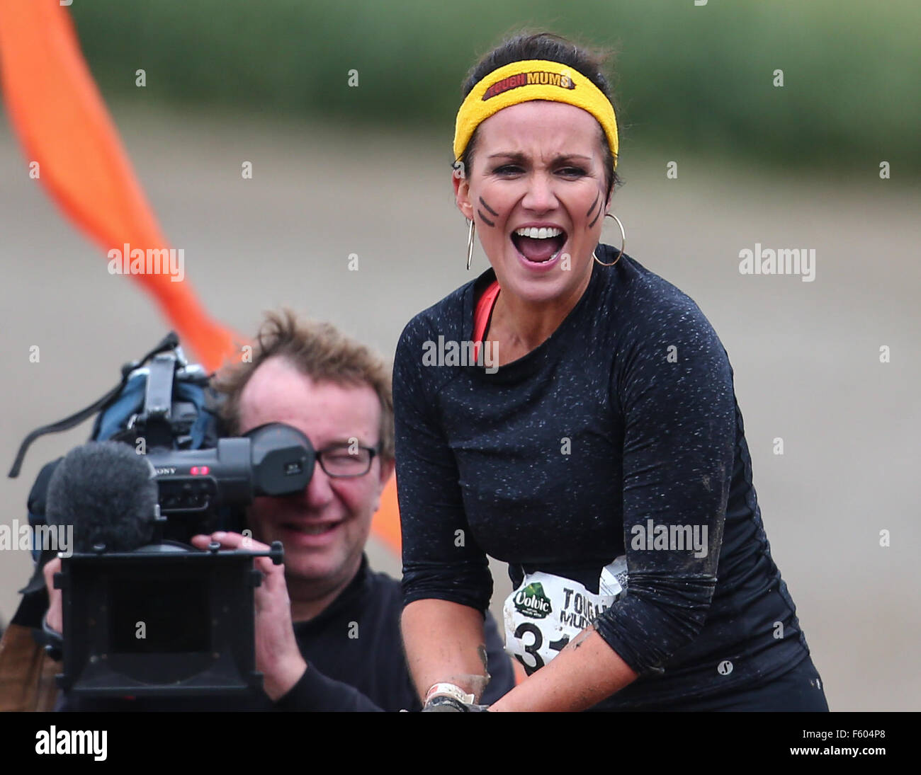 Presenters of Good Morning Britain take part in a Tough Mudder race in ...