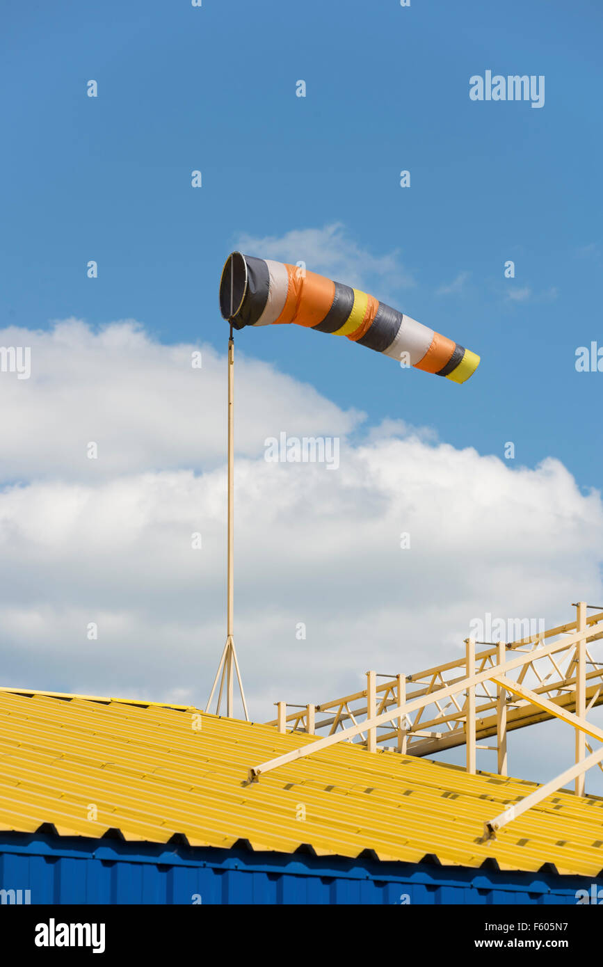 Ground wind indicator mounted Stock Photo - Alamy