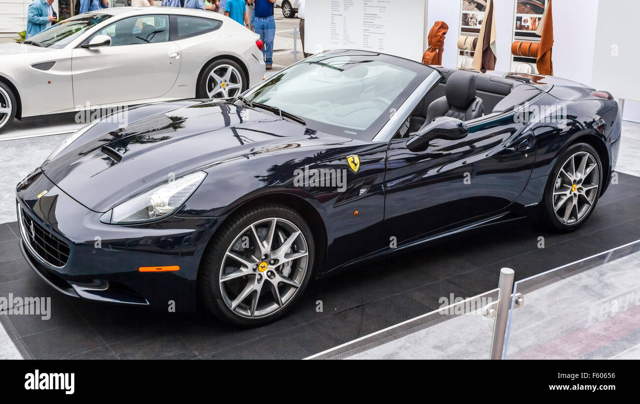 Ferrari california spyder hi-res stock photography and images - Alamy
