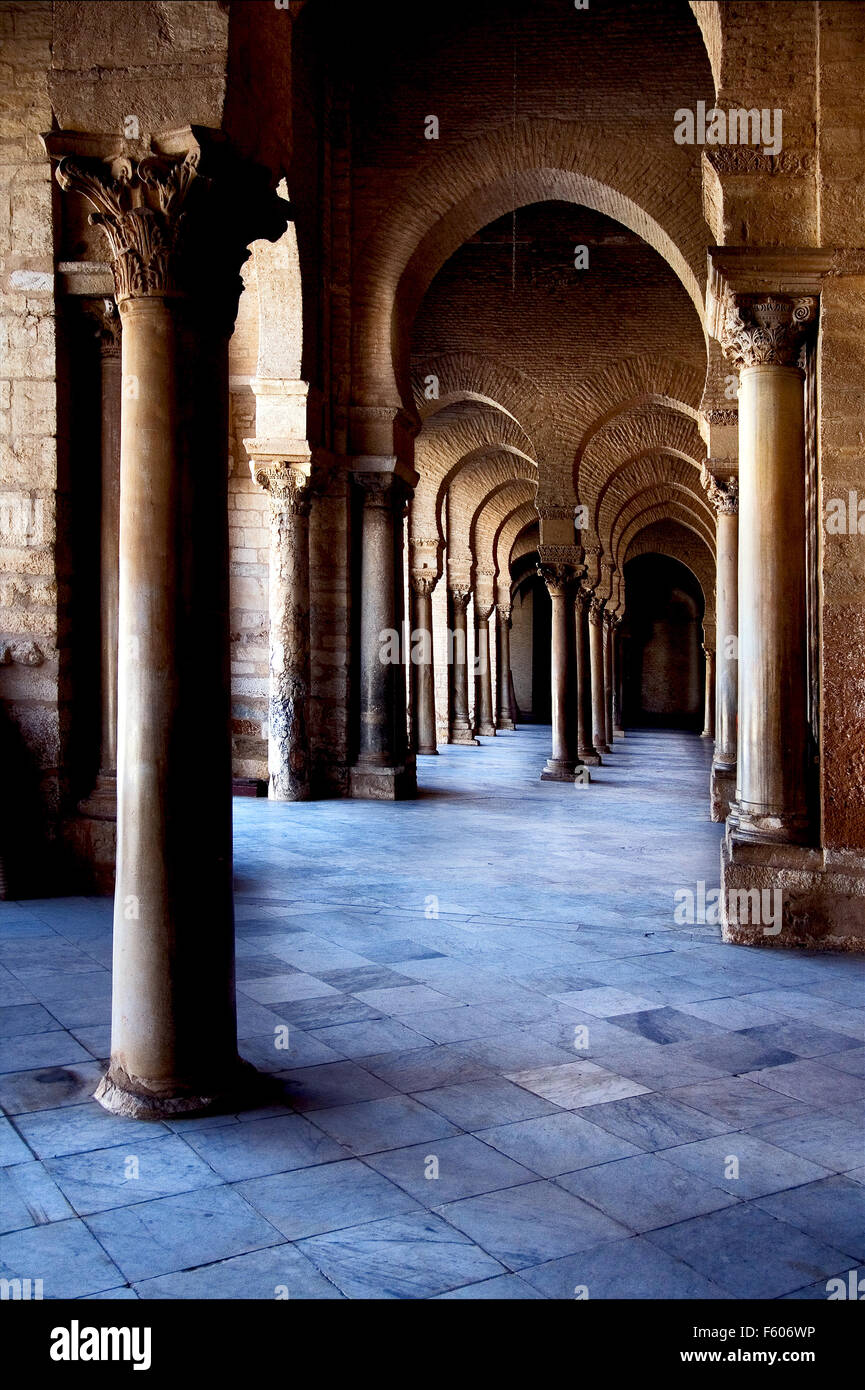 Great Mosque of Kairouan Tunisia the fourth most sacred place of islam ...