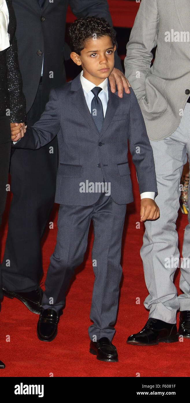 London.UK. Cristiano Ronaldo Jr at World Premiere of Ronaldo at the Vue ...