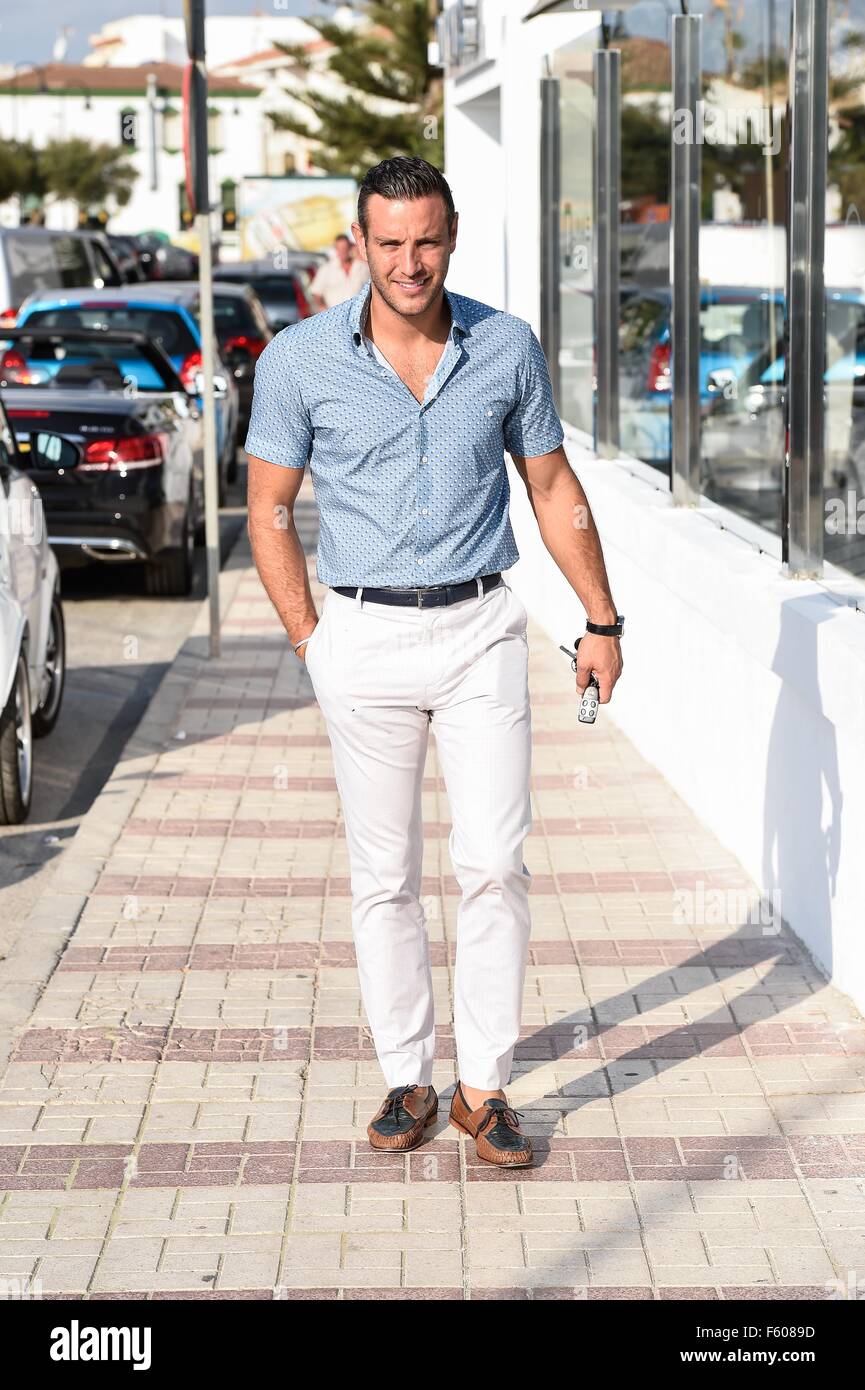 Elliott Wright arrives at his restaurant Olivia's La Cala ahead of ...