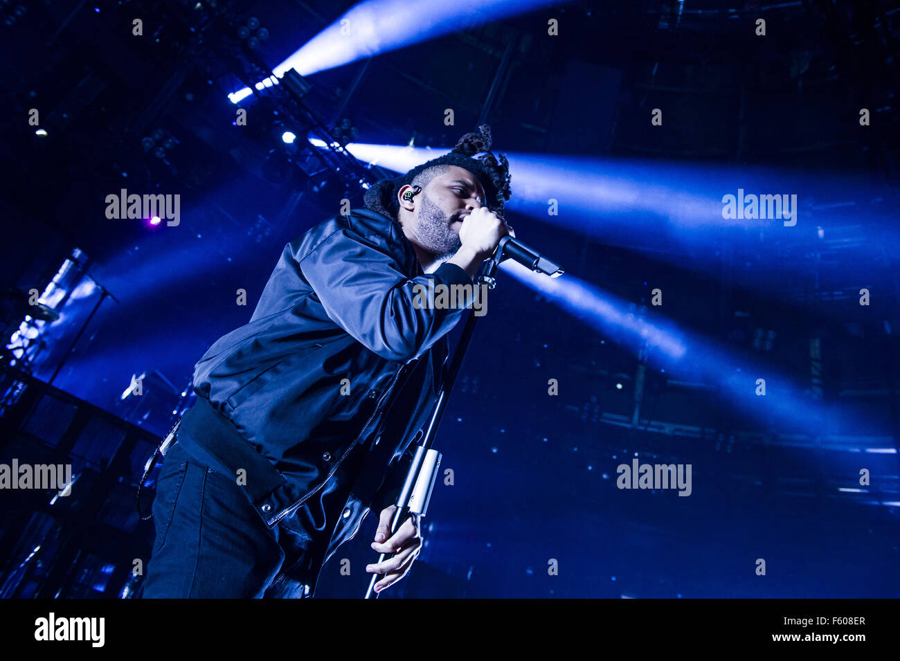 The Weeknd performing live at Apple Music Festival at the Roundhouse ...