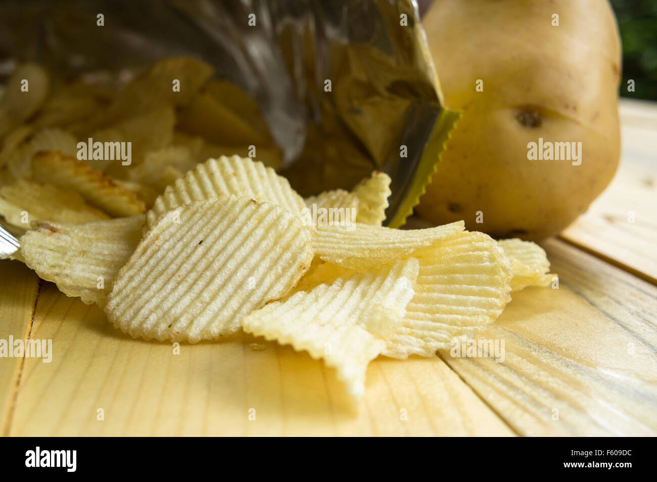 objects snack yellow gourmet crunchy macro Stock Photo - Alamy
