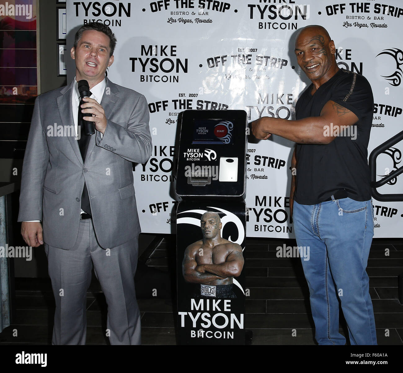 Mike tyson bitcoin atm High Resolution Stock Photography and Images - Alamy