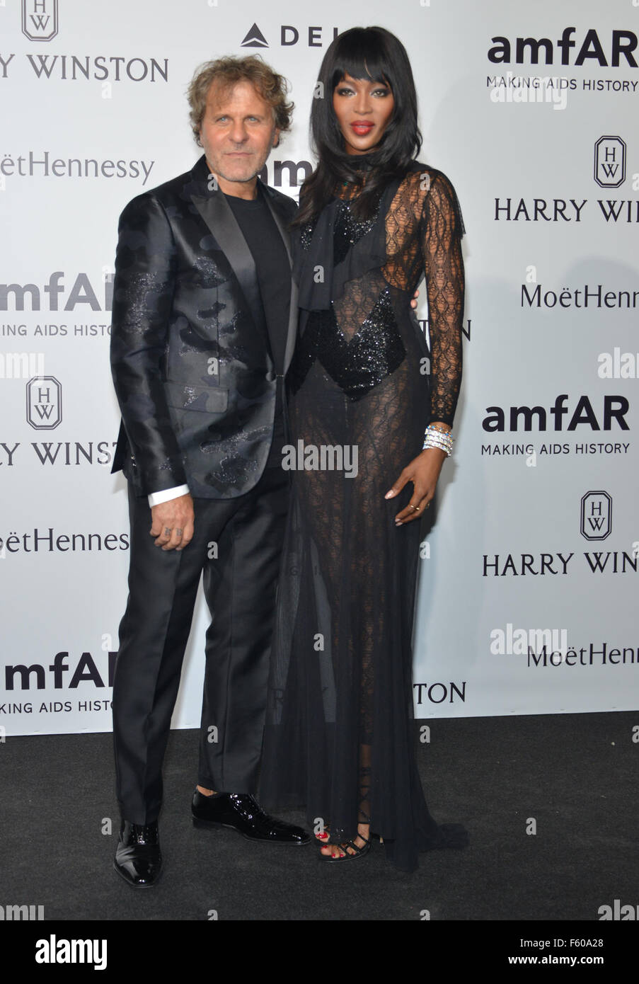 amfAR's Milan Fashion Week Gala 2015 - Arrivals Featuring: Renzo Rosso ...
