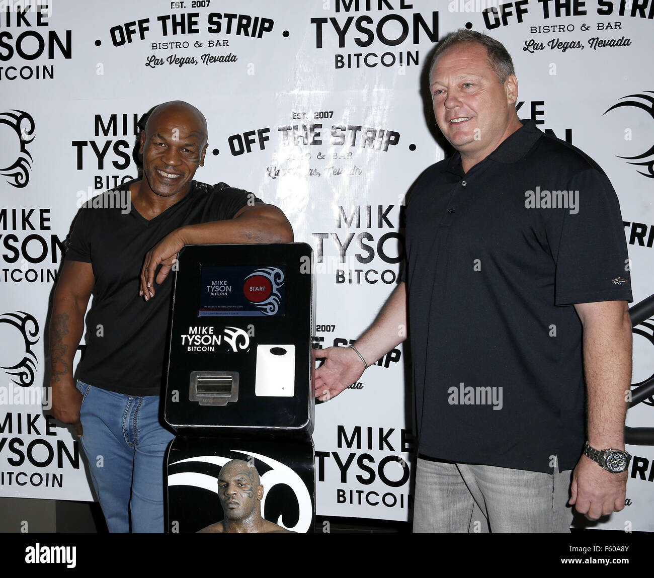 Mike tyson bitcoin atm hi-res stock photography and images - Alamy