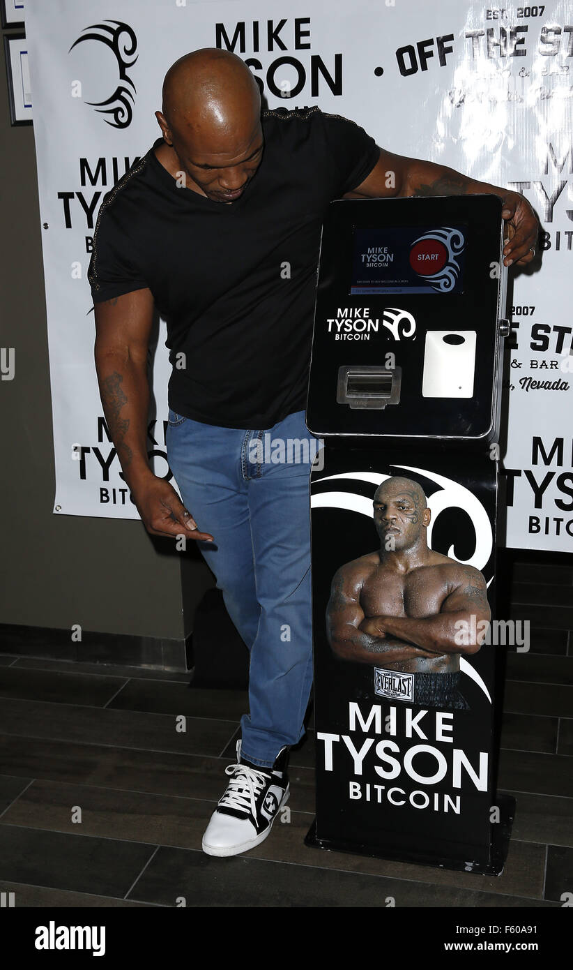 Mike tyson bitcoin atm hi-res stock photography and images - Alamy
