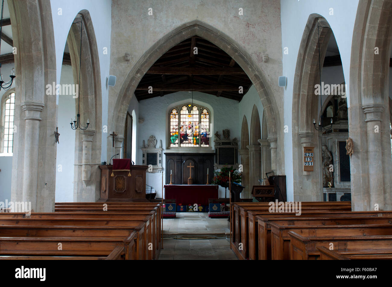 St. Leonard`s Church, Apethorpe, Northamptonshire, England, UK Stock ...