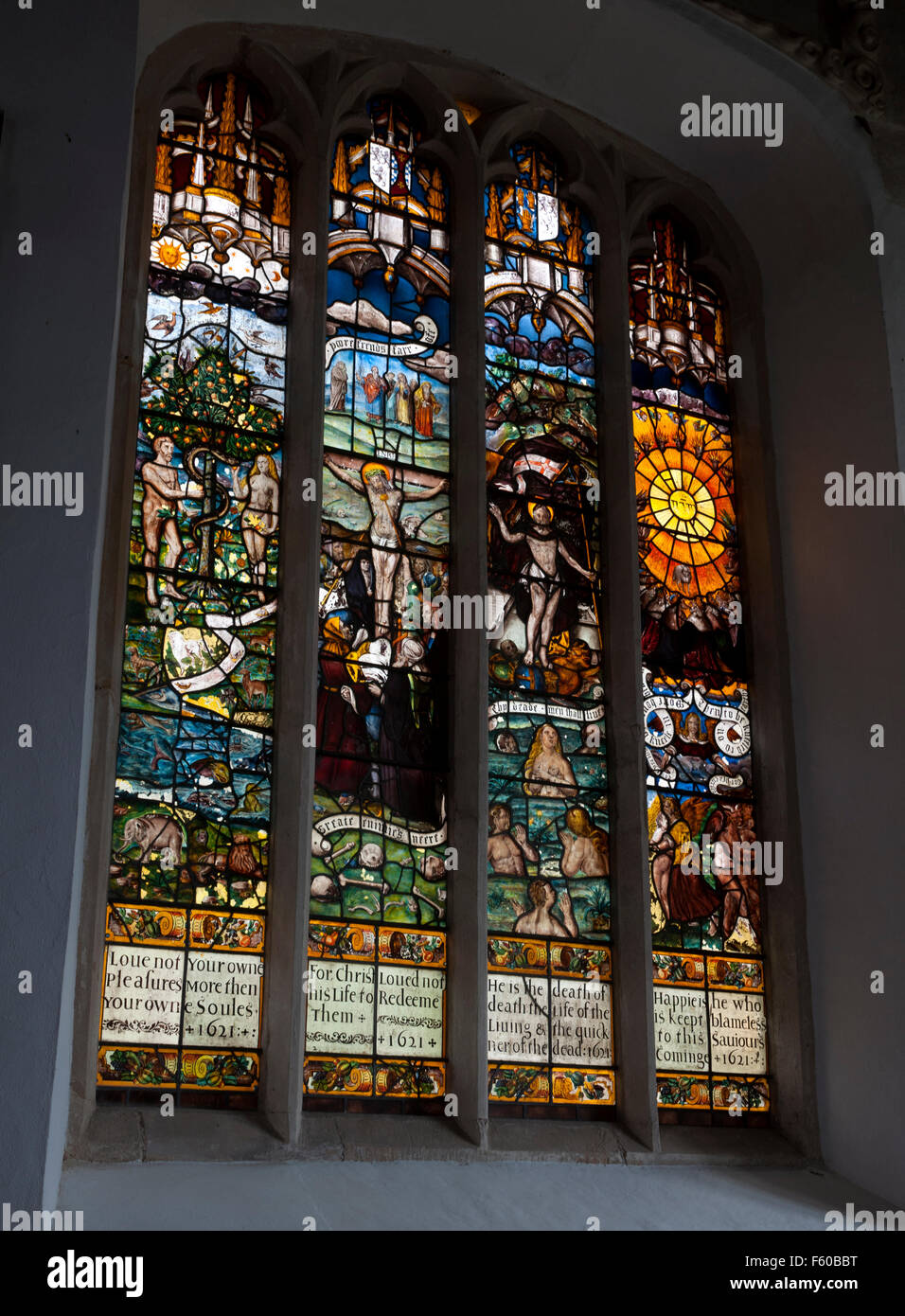 Flemish stained glass hi-res stock photography and images - Alamy