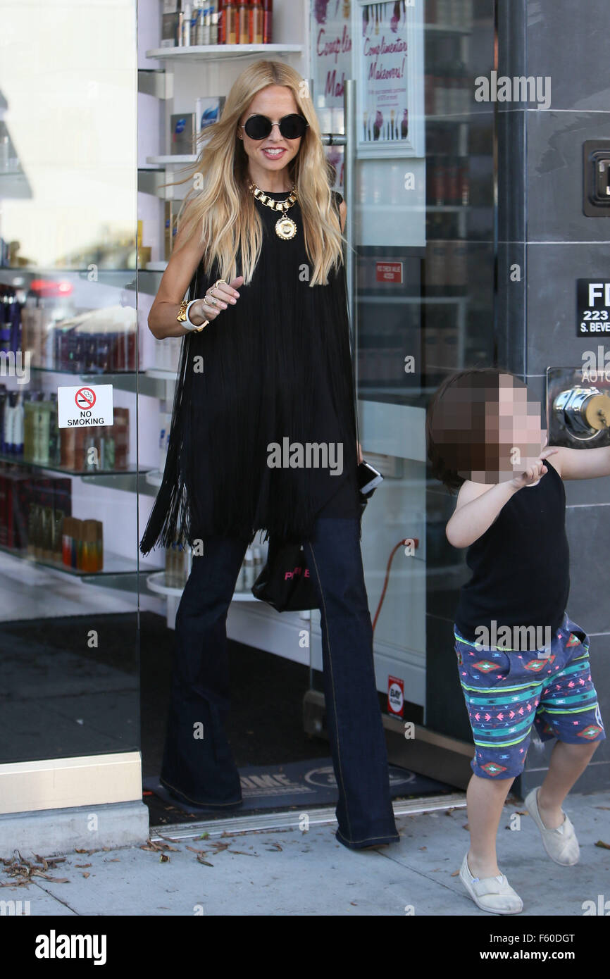 Rachel Zoe seen shopping for beauty products in Beverly Hills Featuring ...