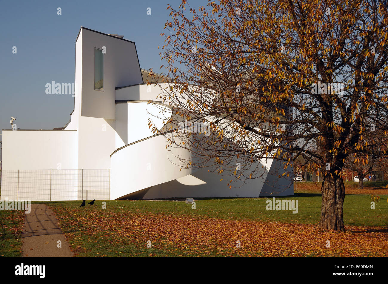Vitra Design Museum, Gallery & Gate, Frank Gehry Stock Photo - Alamy