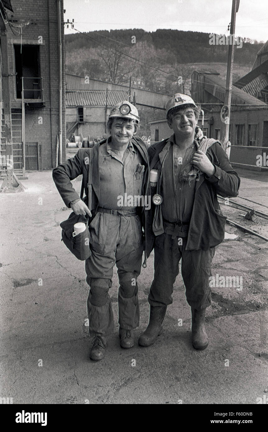 Coal miners were a common site in the south Wales valleys, but now they ...