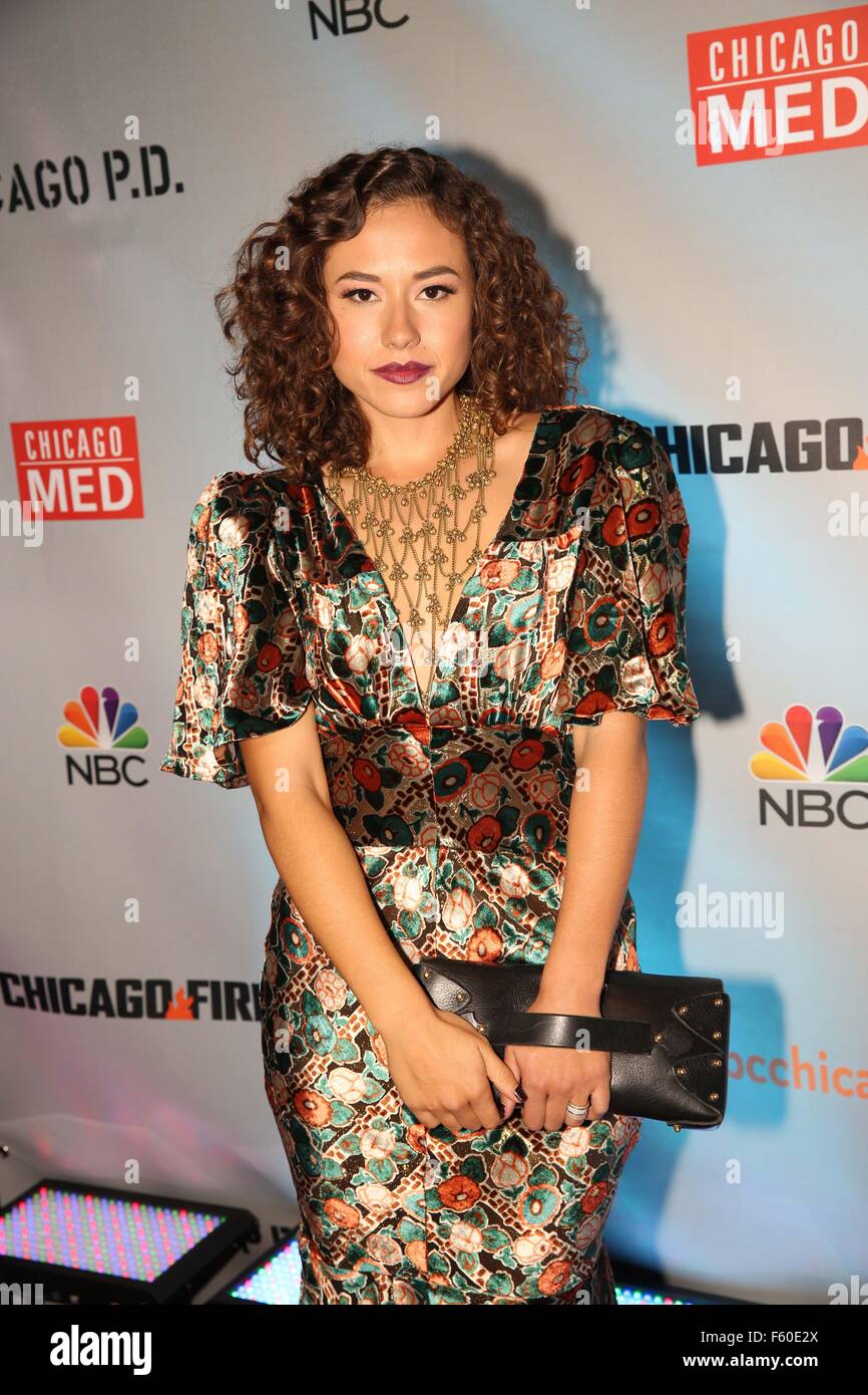Chicago, IL, USA. 10th Nov, 2015. Dora Madison ''Chicago Fire' Credit ...