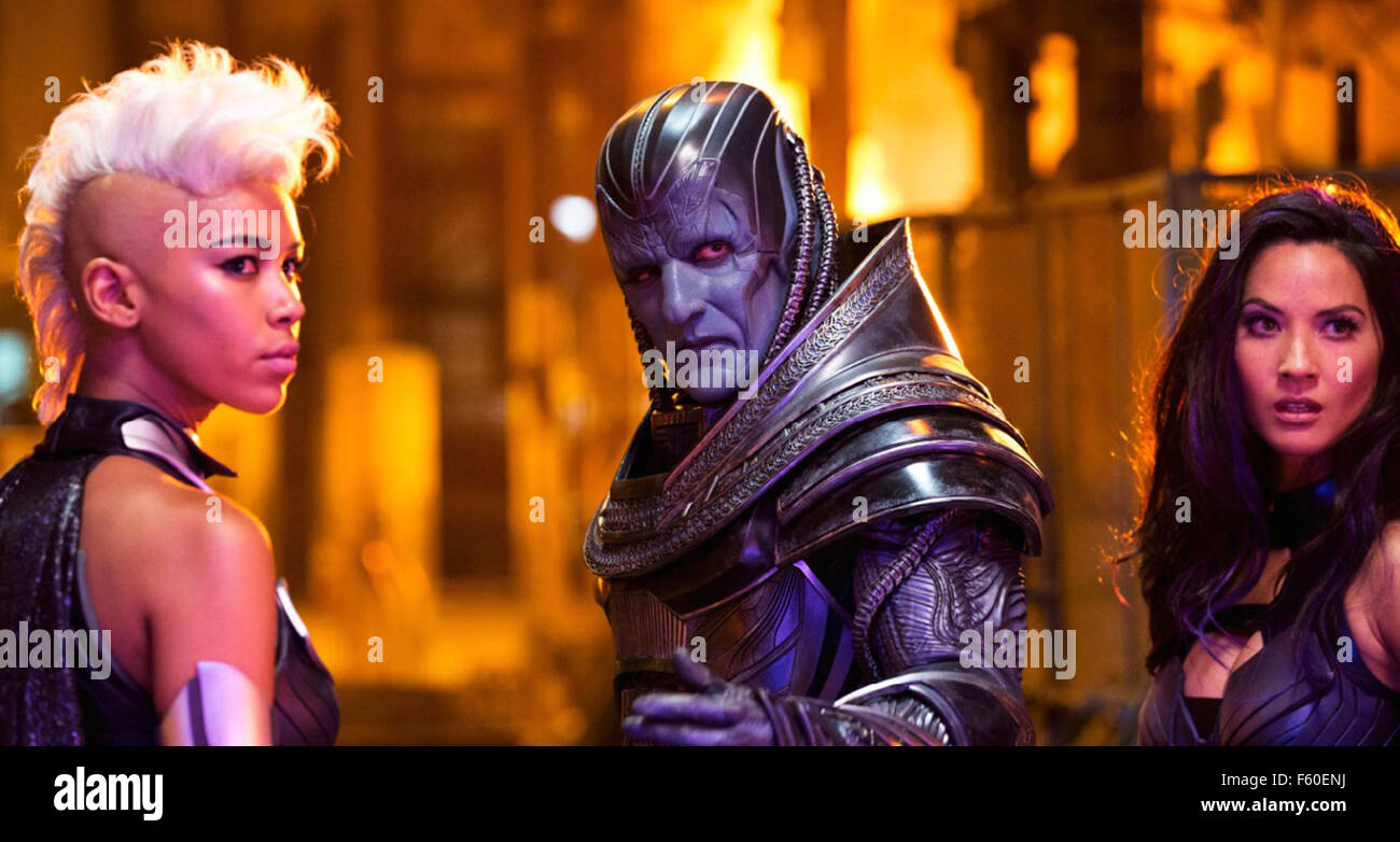 X-MEN: APOCALYPSE (2016) ALEXANDRA SHIPP, OLIVIA MUNN BRYAN SINGER (DIR ...