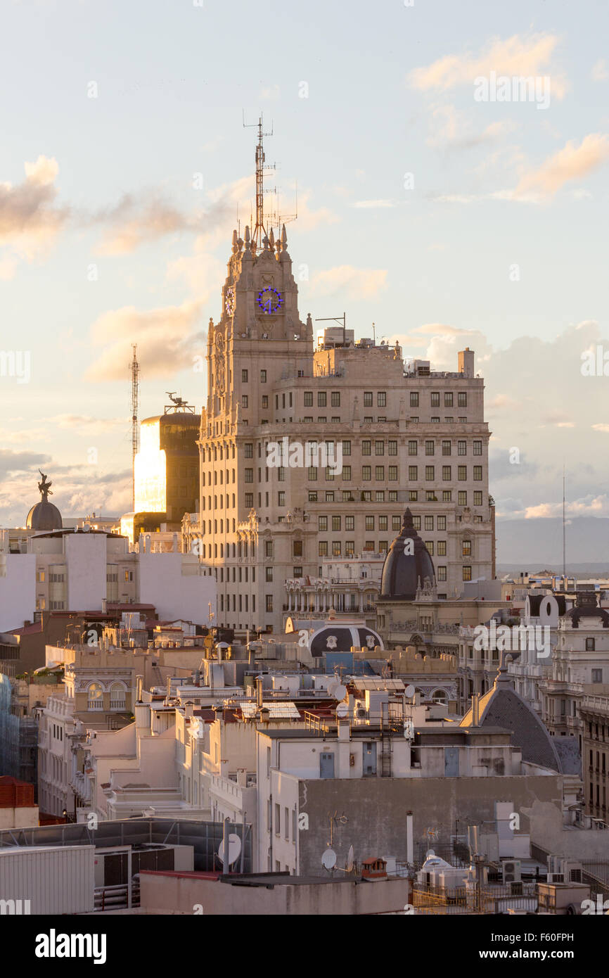 Telefonica building hi-res stock photography and images - Alamy