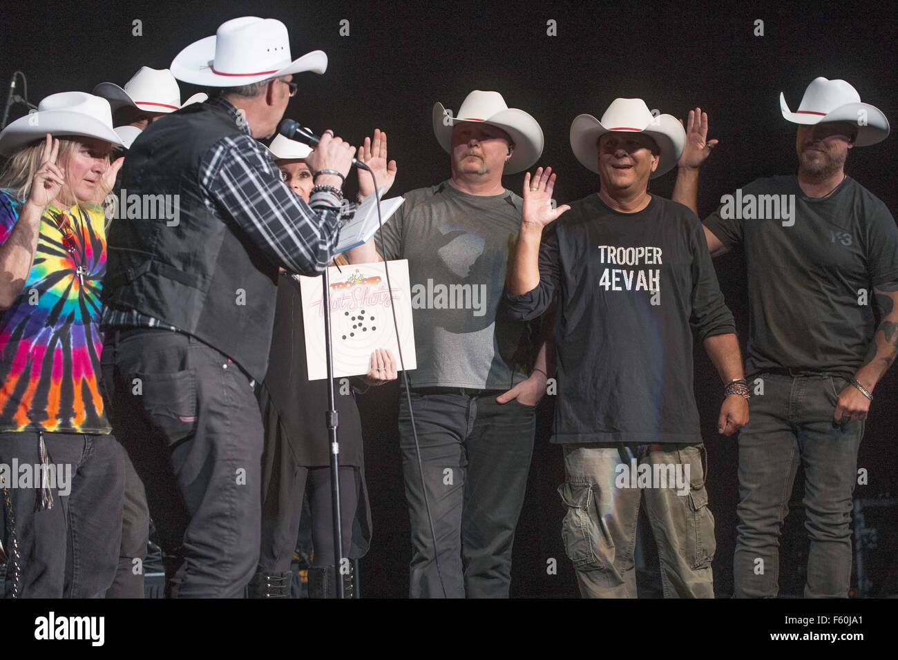 Canadian rock band Trooper receive honorary White Hat of Western ...