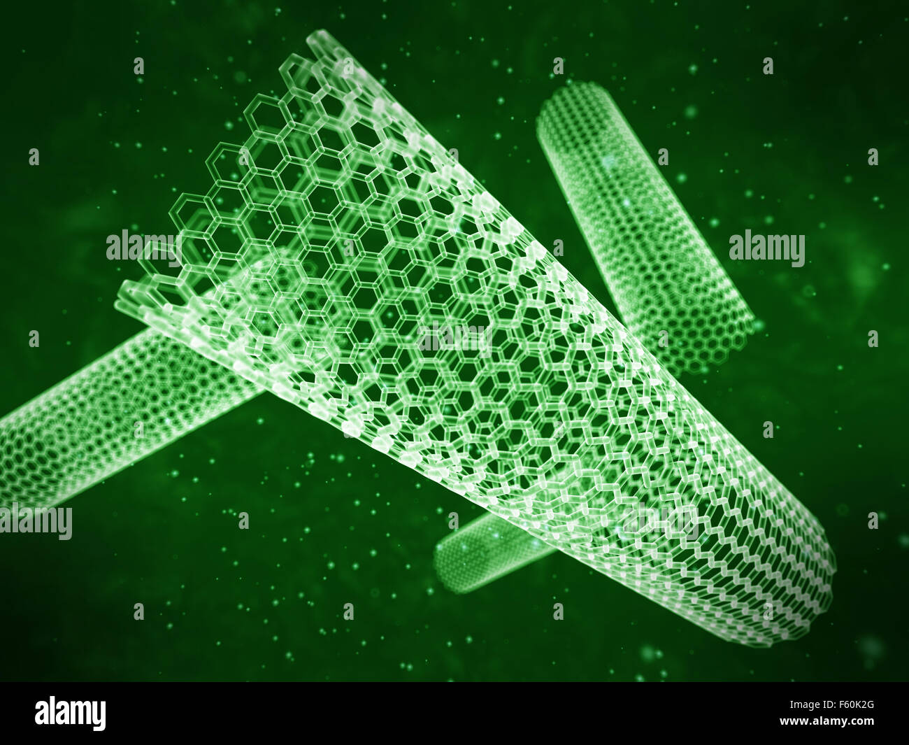 scientific illustration of a nano tube Stock Photo - Alamy