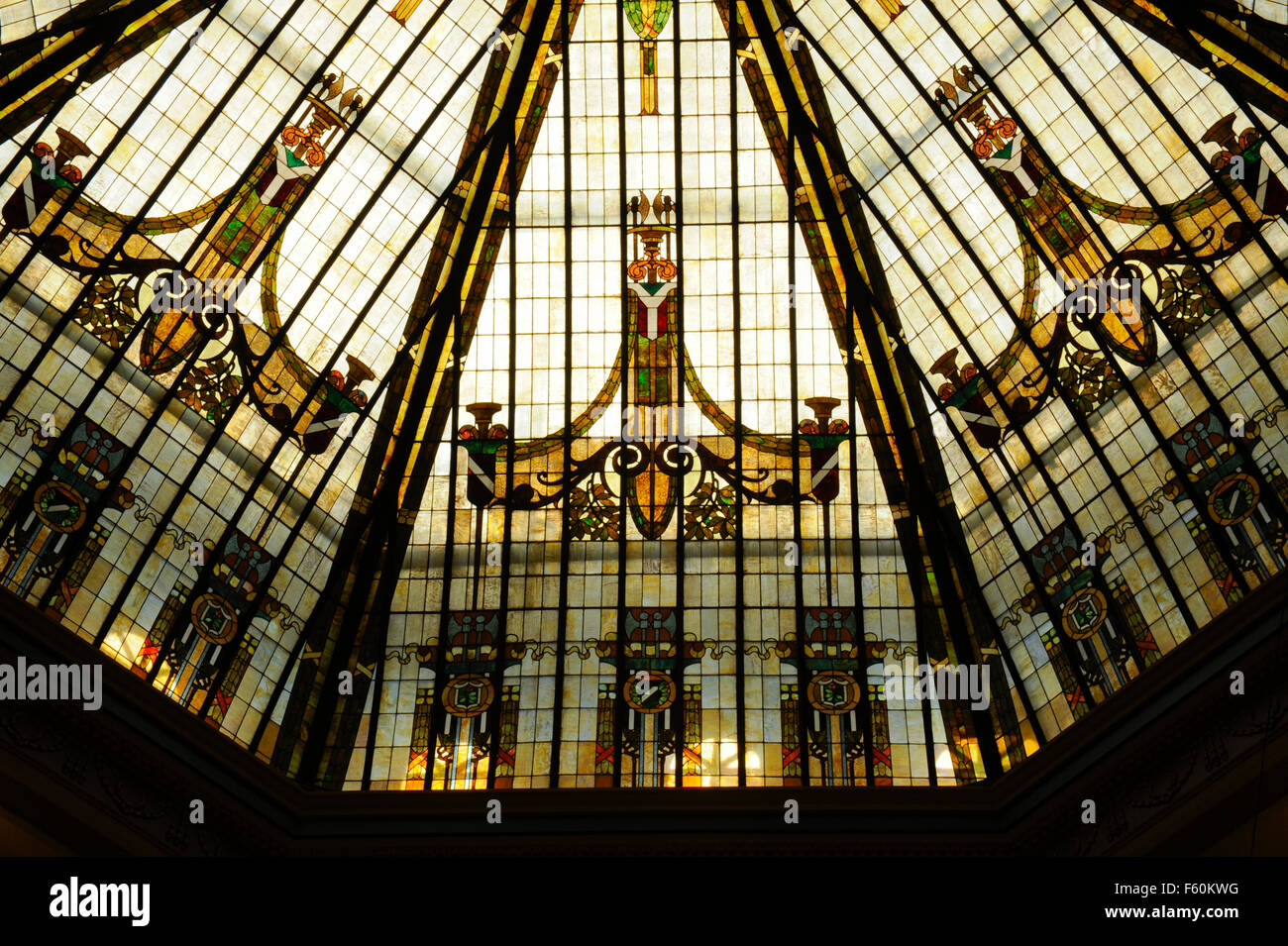 Boone County Courthouse, Lebanon, Indiana. Finished in 1912. Stained ...