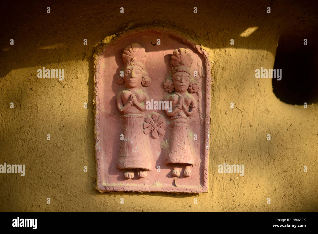 Devra, House of Gods in Rajasthan, India. Shilpagram, Udaipur Stock ...