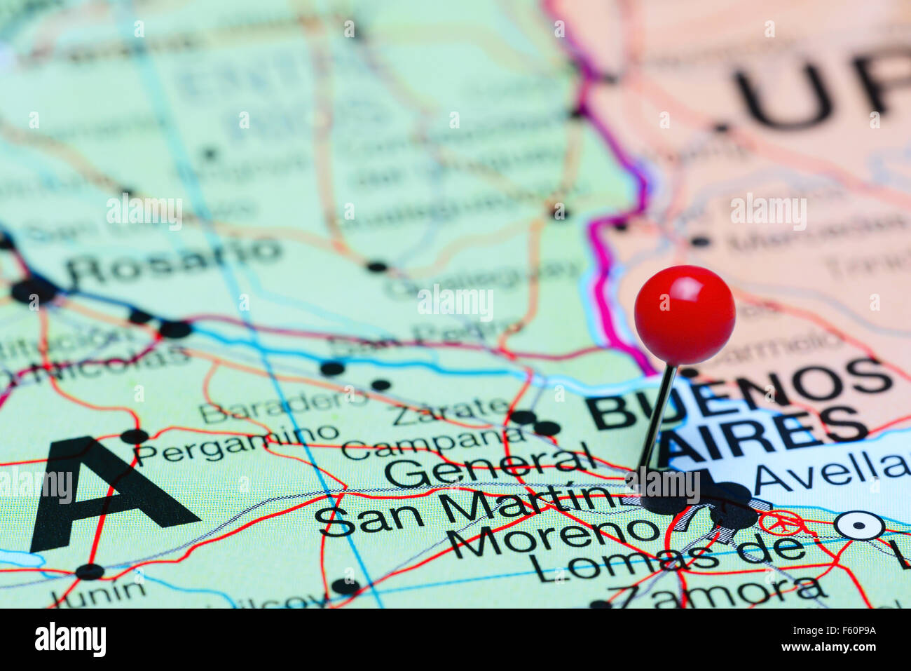 Martin map hi-res stock photography and images - Alamy