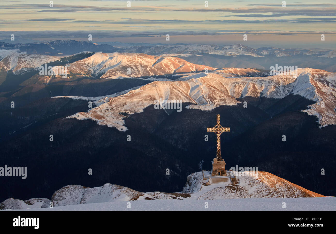 Big cross on hill in hi-res stock photography and images - Alamy