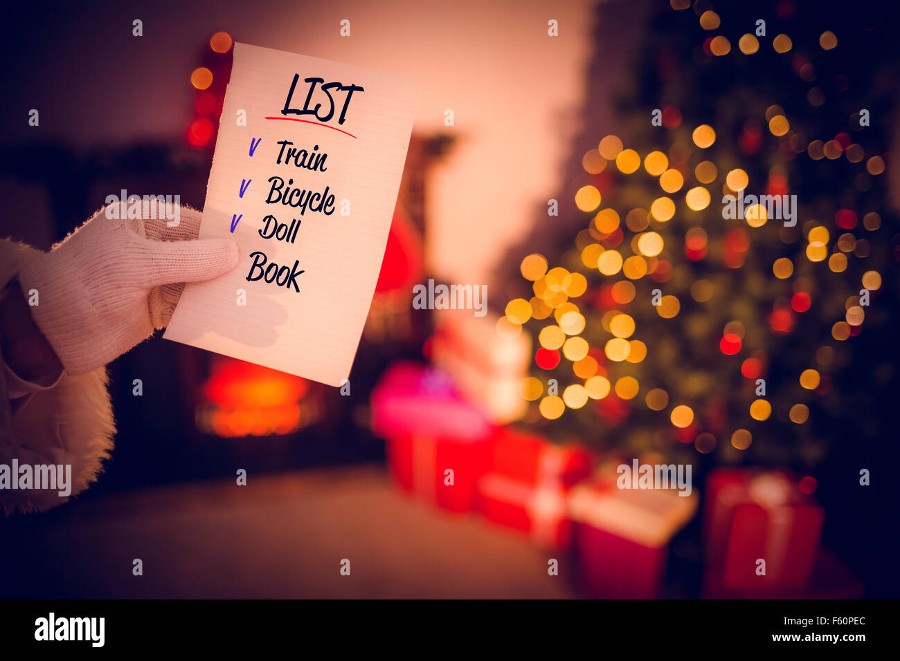 Santas naughty or nice list hi-res stock photography and images - Alamy