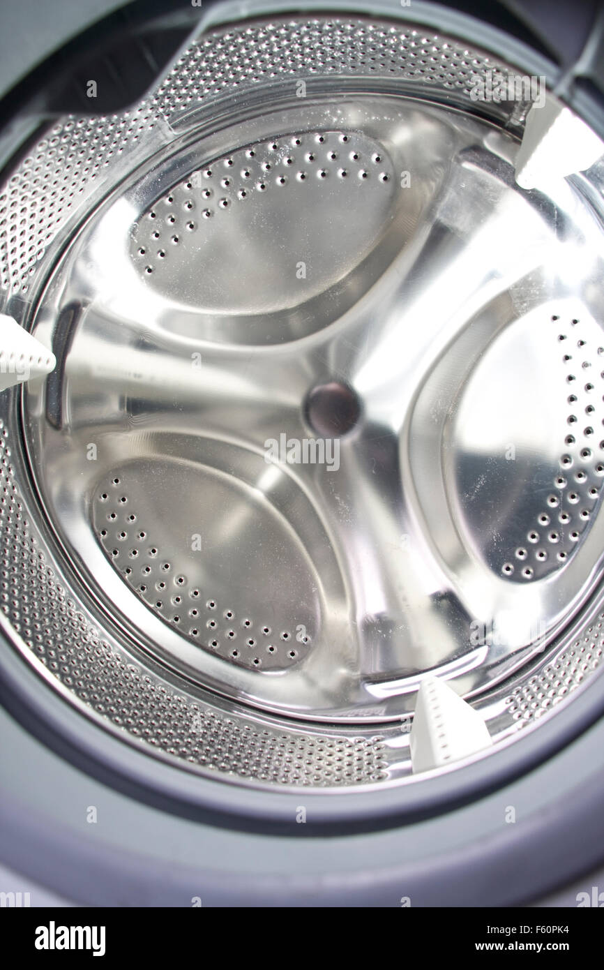 Inside the washing machine Stock Photo - Alamy