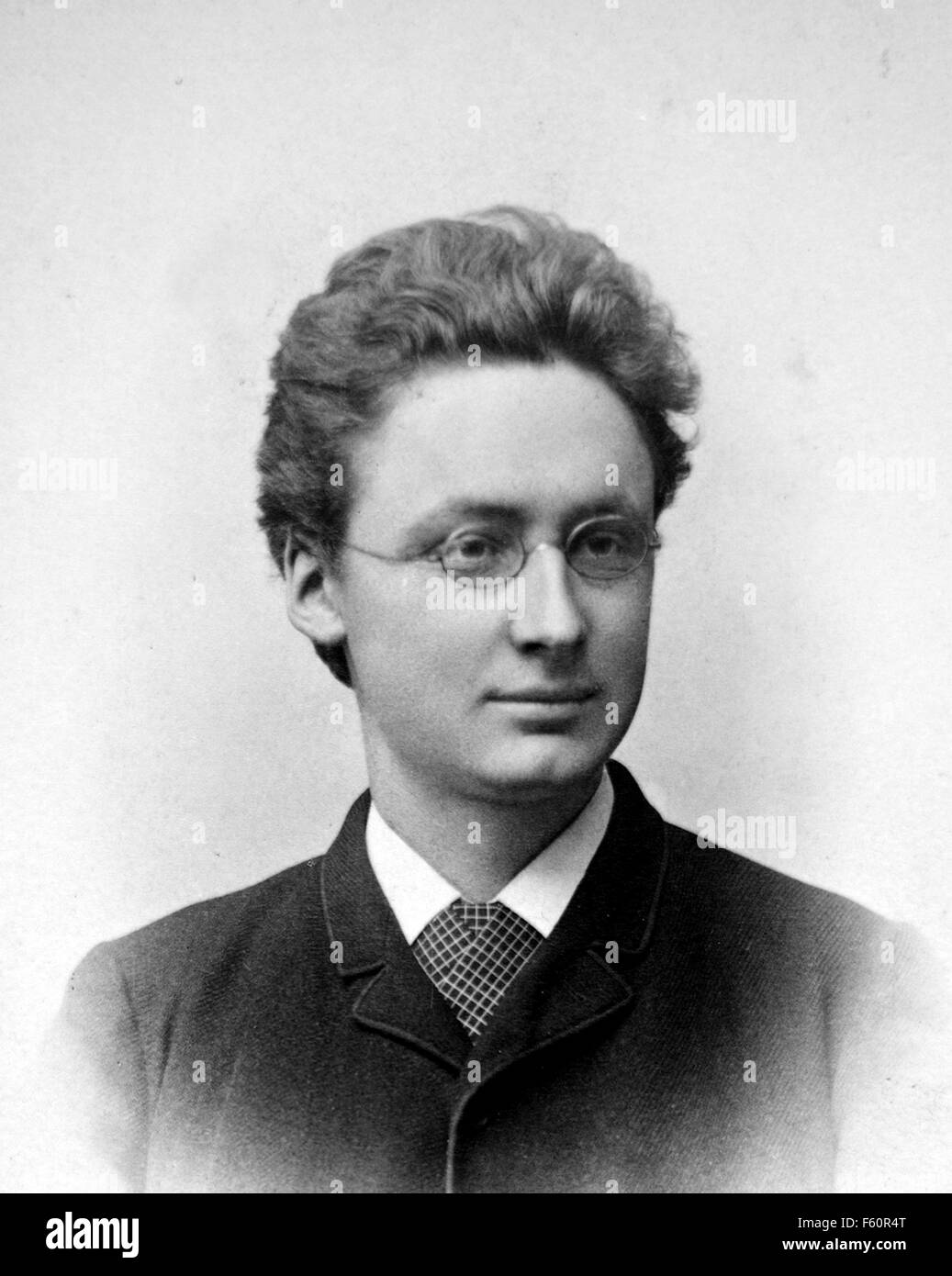 VILHELM BJERKNES (1862-1915) Norwegian meteorologist about 1905 Stock ...