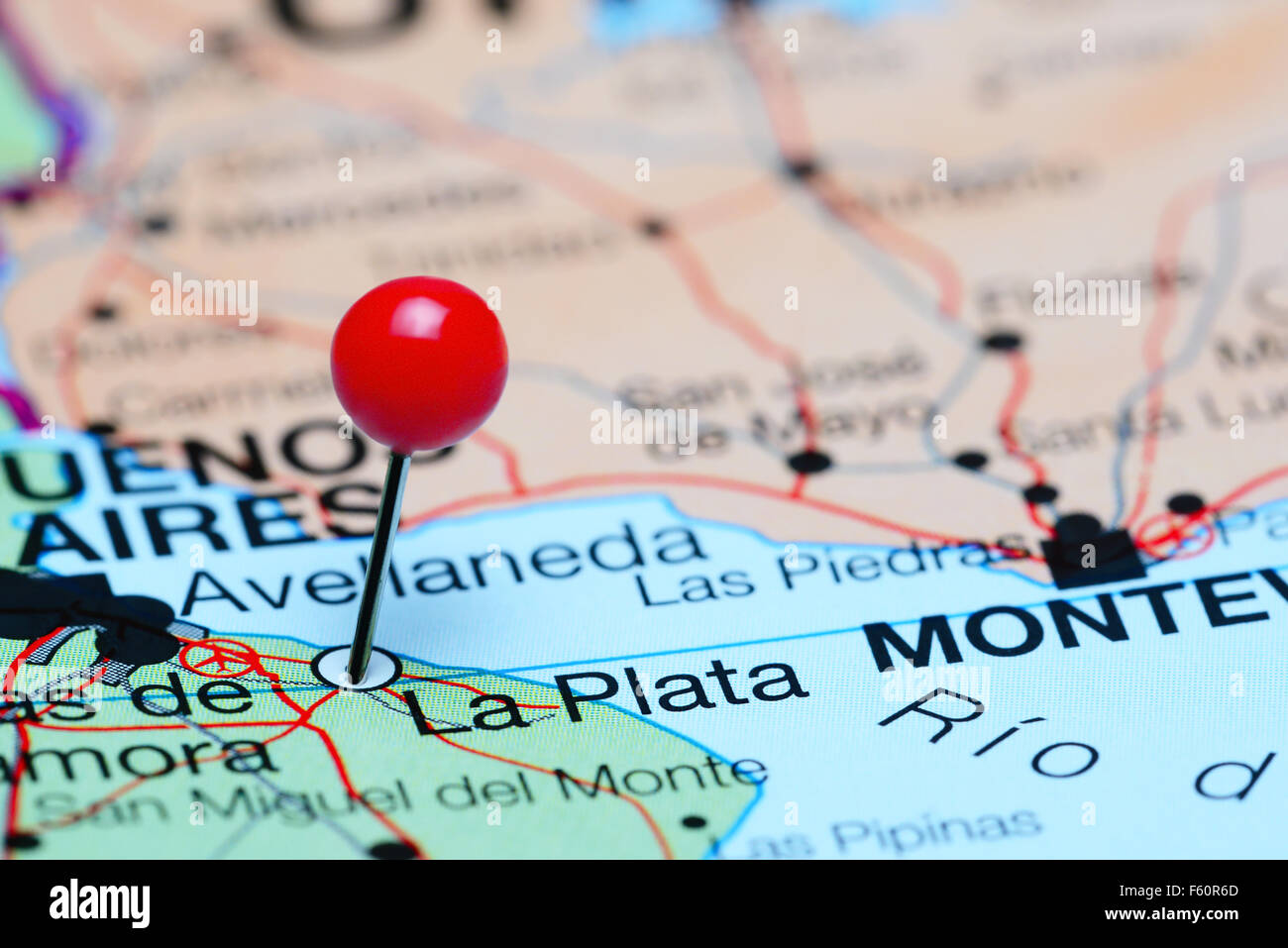 Map of la plata hi-res stock photography and images - Alamy
